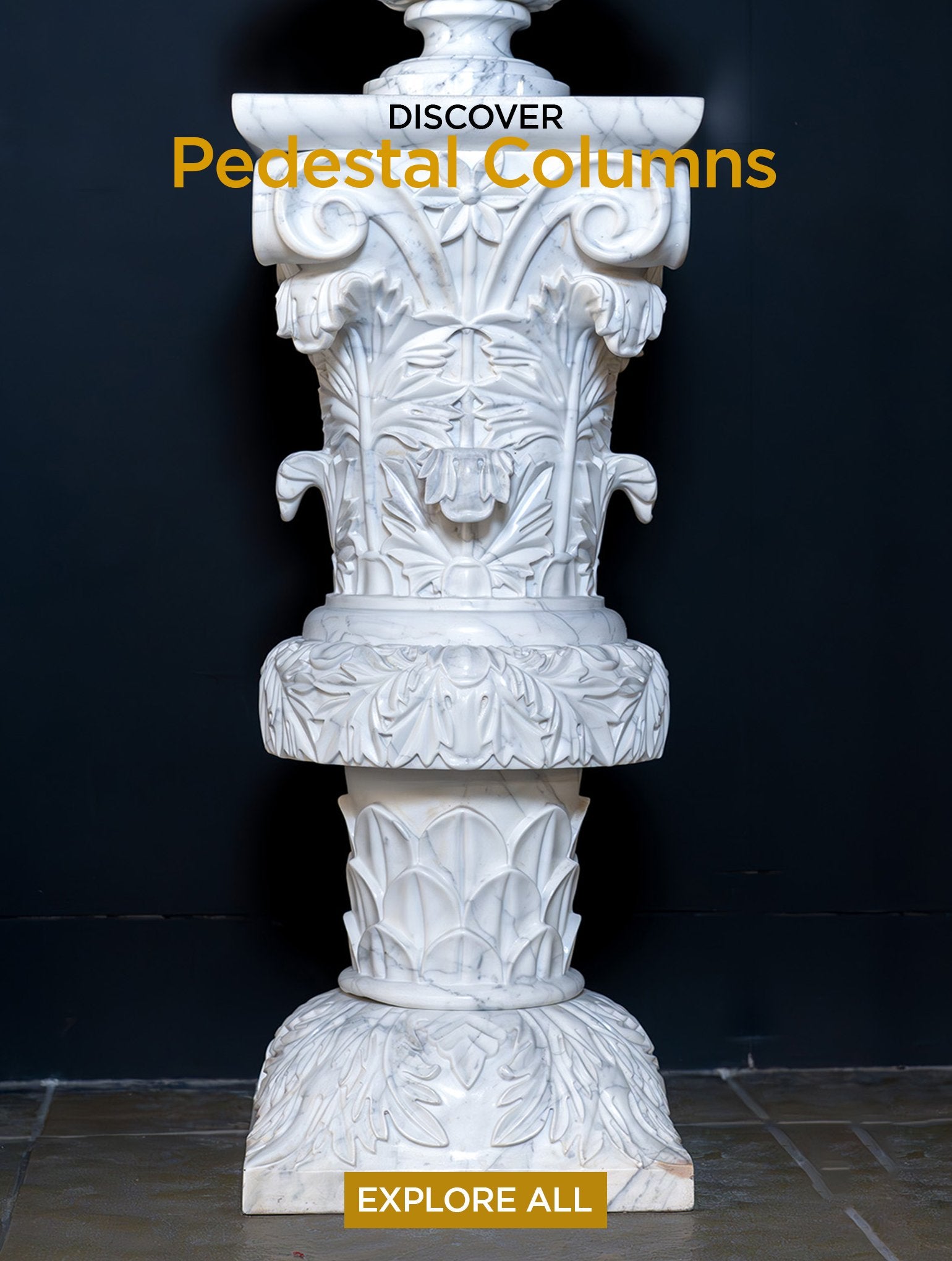 Pedestal Columns – Tilak Stone Arts India